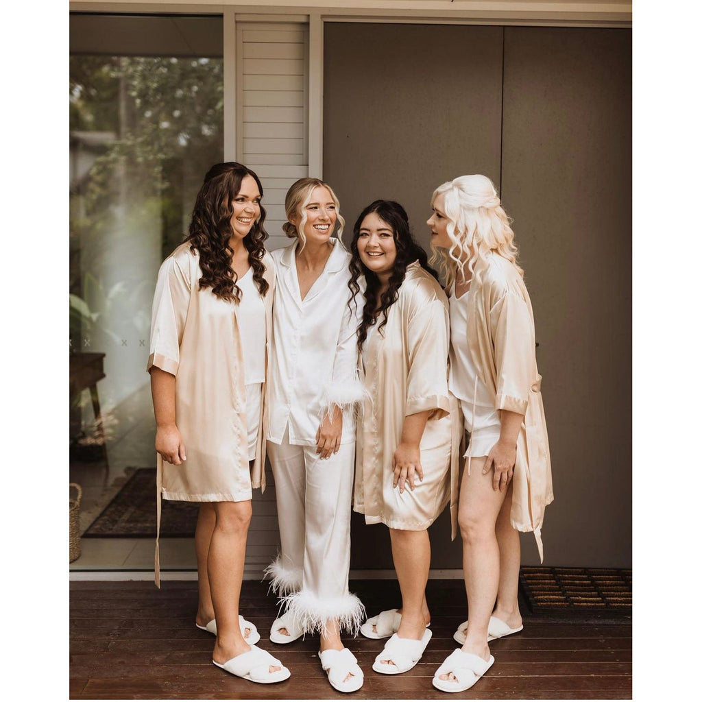 Bridgerton Bridal Sleepwear Set - White – The Villa